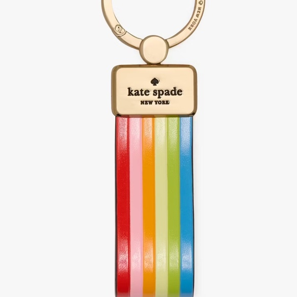 kate spade | Bags | Kate Spade Rainbow Bag Charm Key Ring | Poshmark